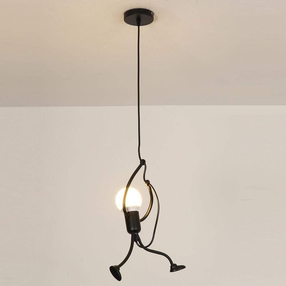 Playful Climbing Figure Pendant Light - Unique and Whimsical Lighting ...